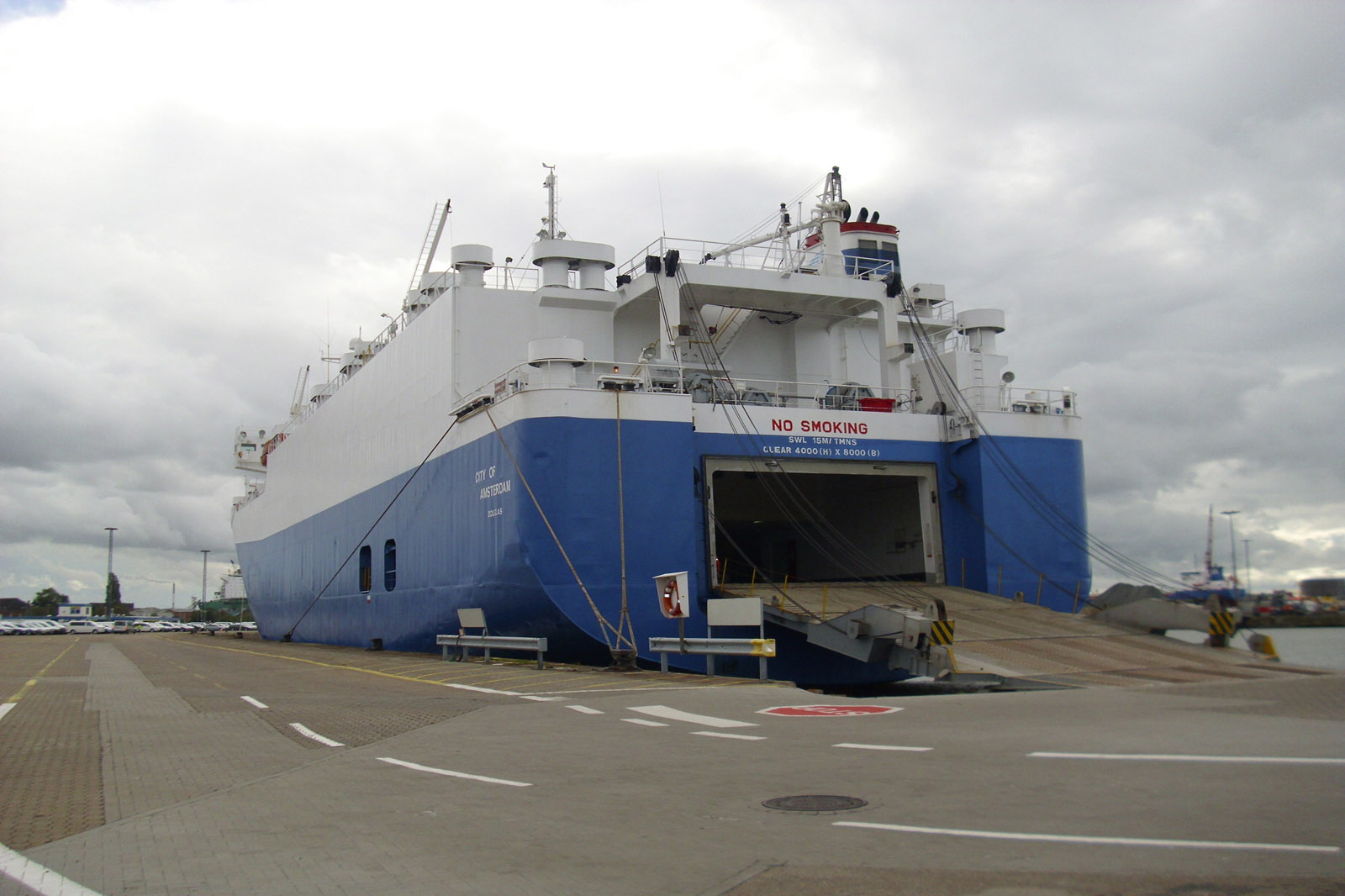 International Recreational Vehicle Shipping via Rollon Rolloff